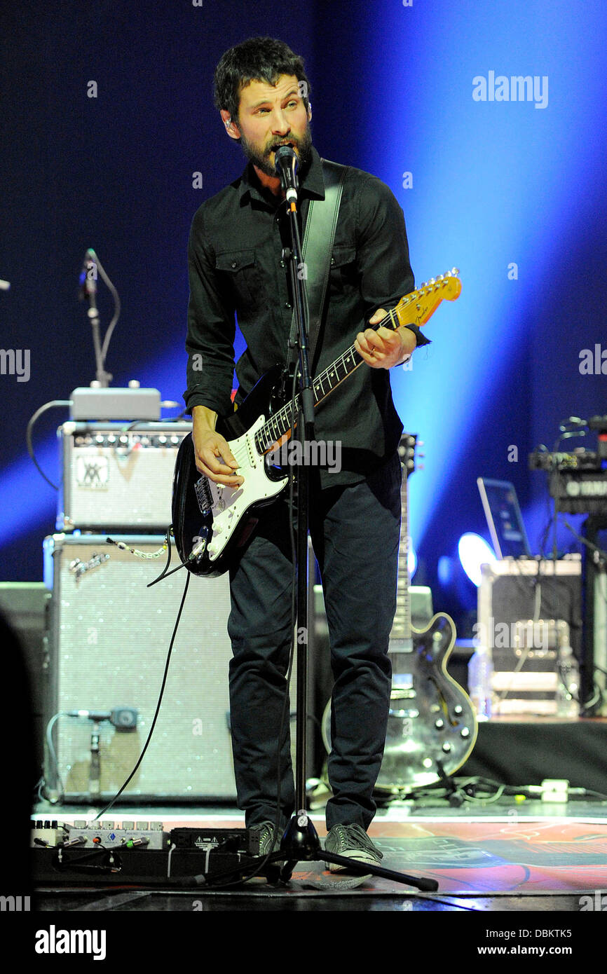 Sam Roberts of the Sam Roberts Band performs on stage at the Masonic ...