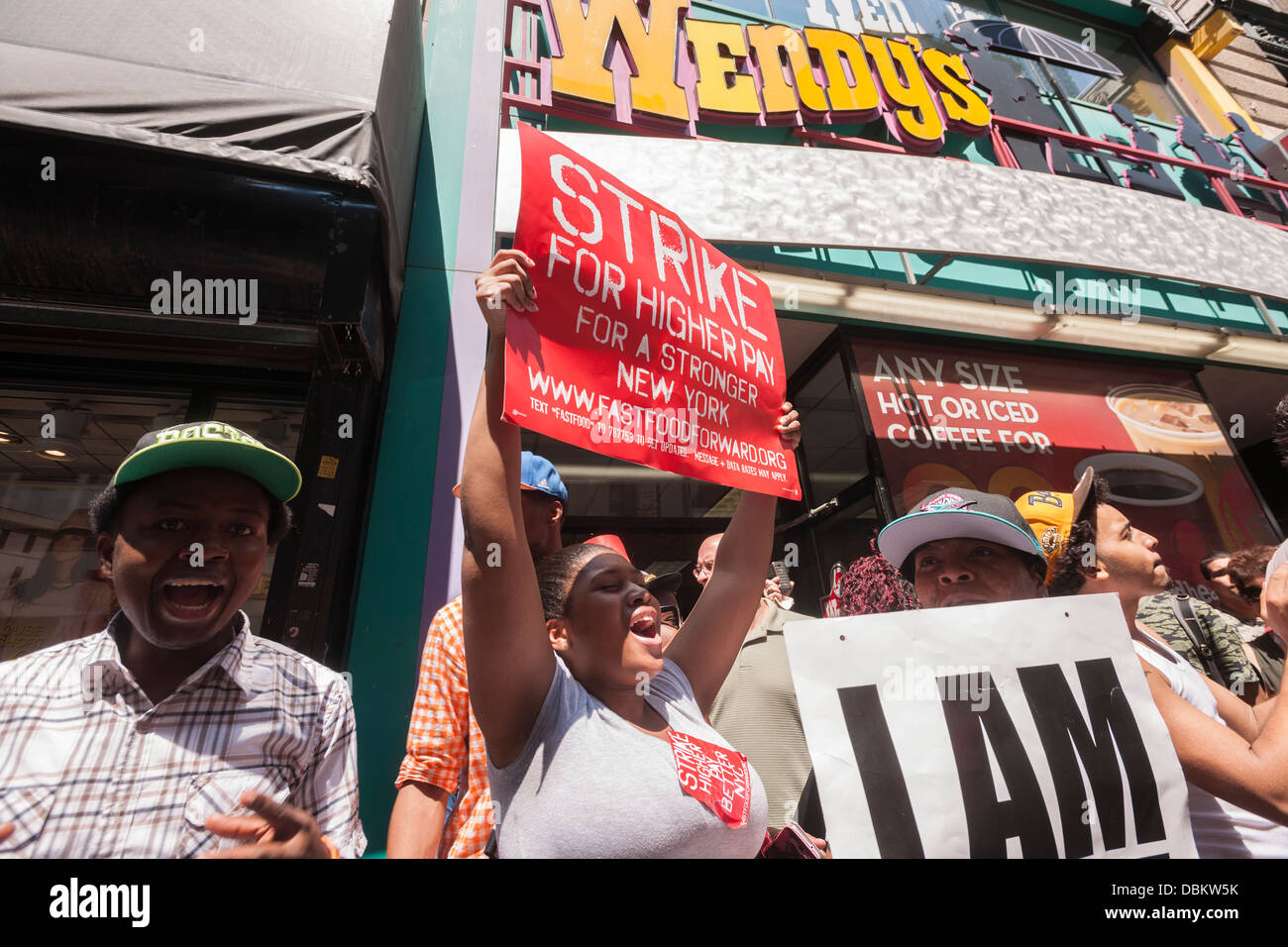 Fast food strike hi-res stock photography and images - Alamy