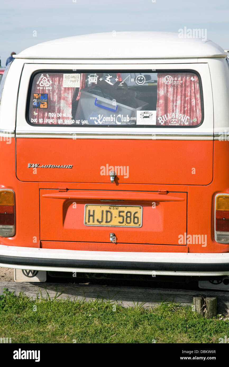 Vw volkswagen camper van rear hi-res stock photography and images - Alamy