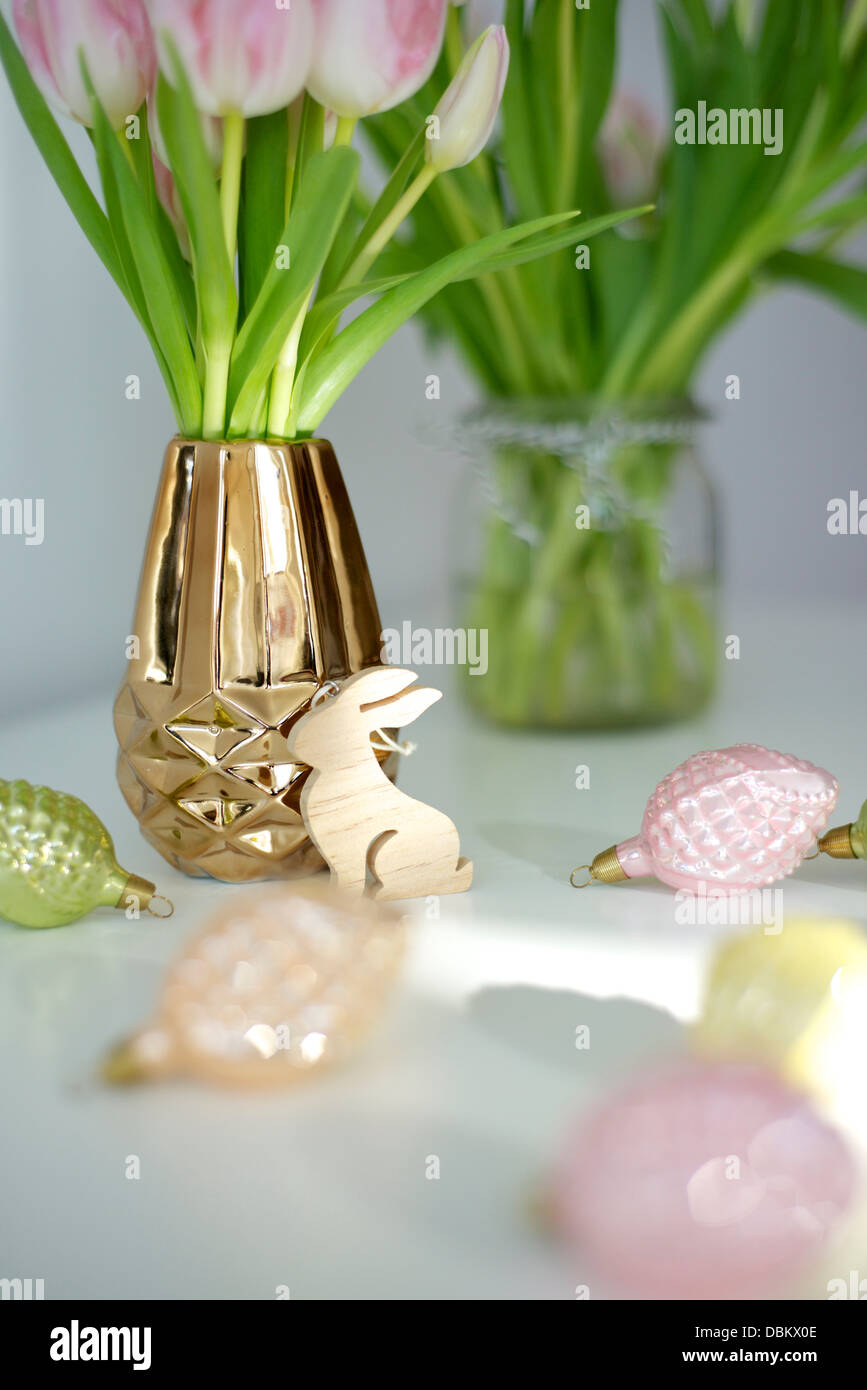 Easter Decoration, Munich, Germany, Europe Stock Photo - Alamy