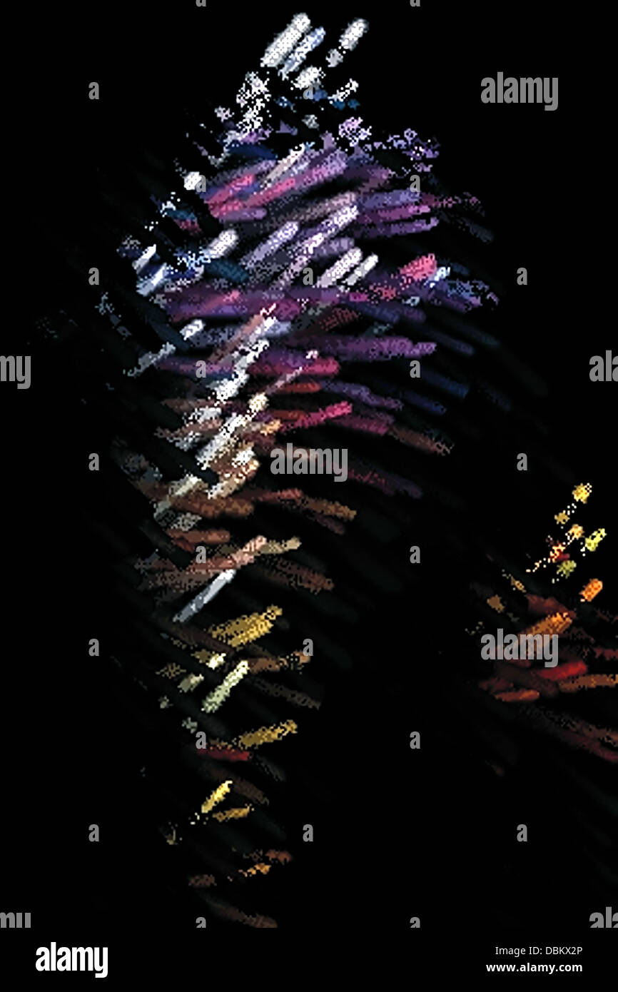 Background abstract result of digital manipulation and simulating an ...