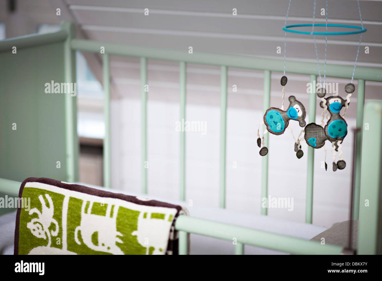 Baby crib mobile horizontal hi-res stock photography and images - Alamy