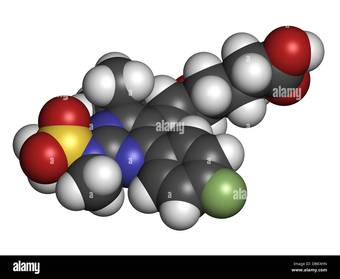 Rosuvastatin cholesterol lowering drug (statin class), chemical ...