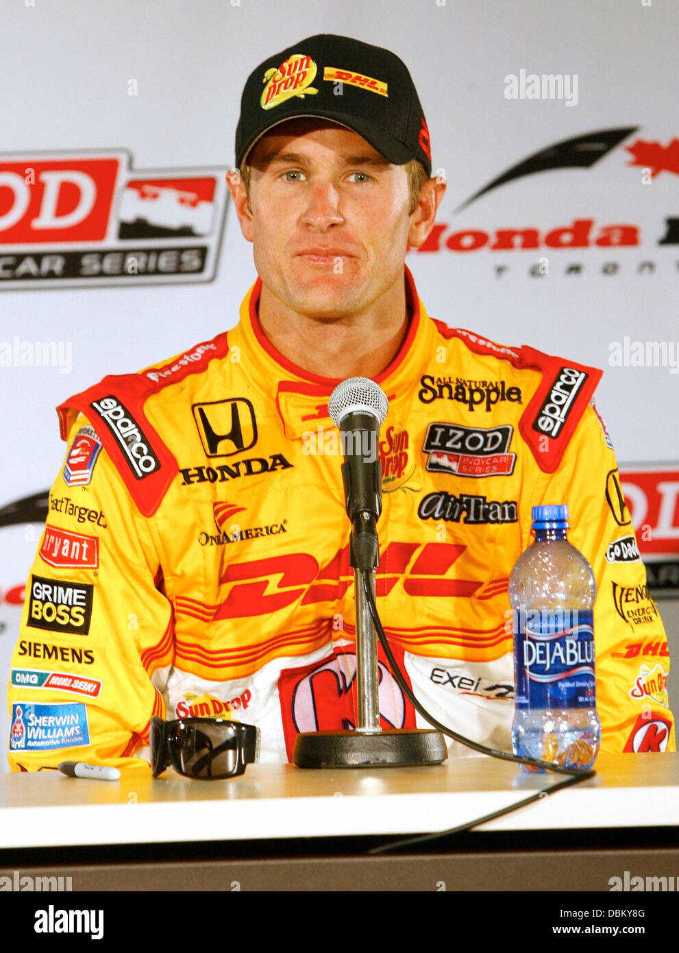 Ryan Hunter-Reay Honda Indy Toronto Canada - Toronto - 10.07.11 Stock ...