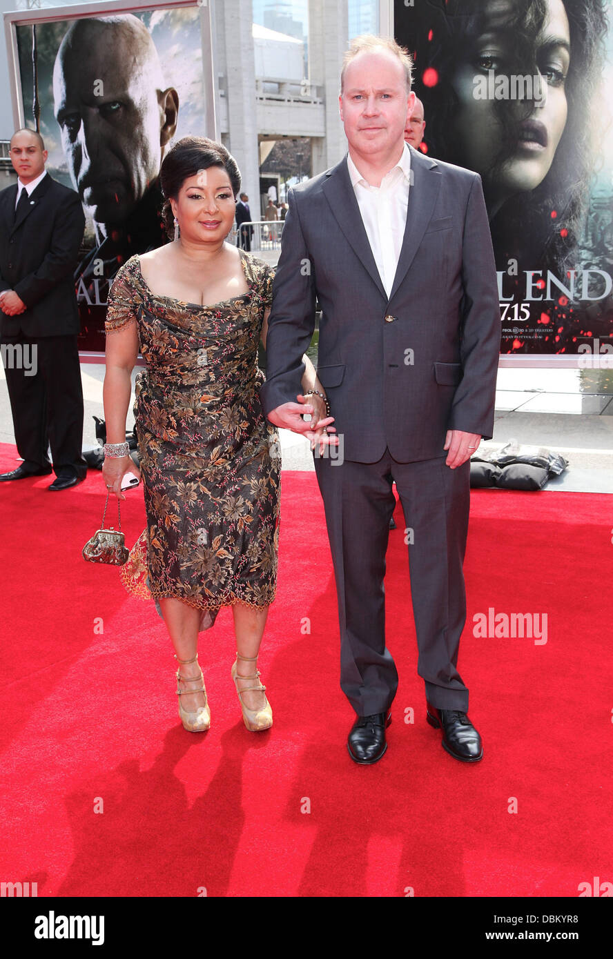 David Yates and Yvonne Walcott , New York premiere of 'Harry Potter And ...