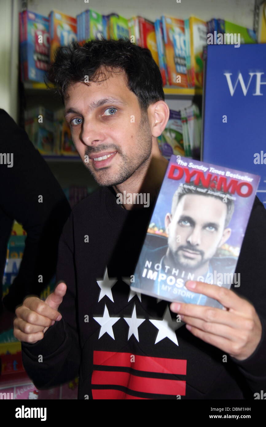 TV magician Steven 'Dynamo' Frayne signs ‘Nothing is Impossible: The ...