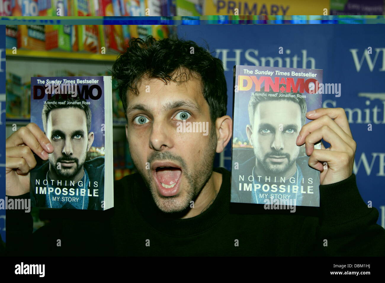 Sheffield, Yorkshire, UK. 1st August 2013. Magician, Steven Frayne aka ...