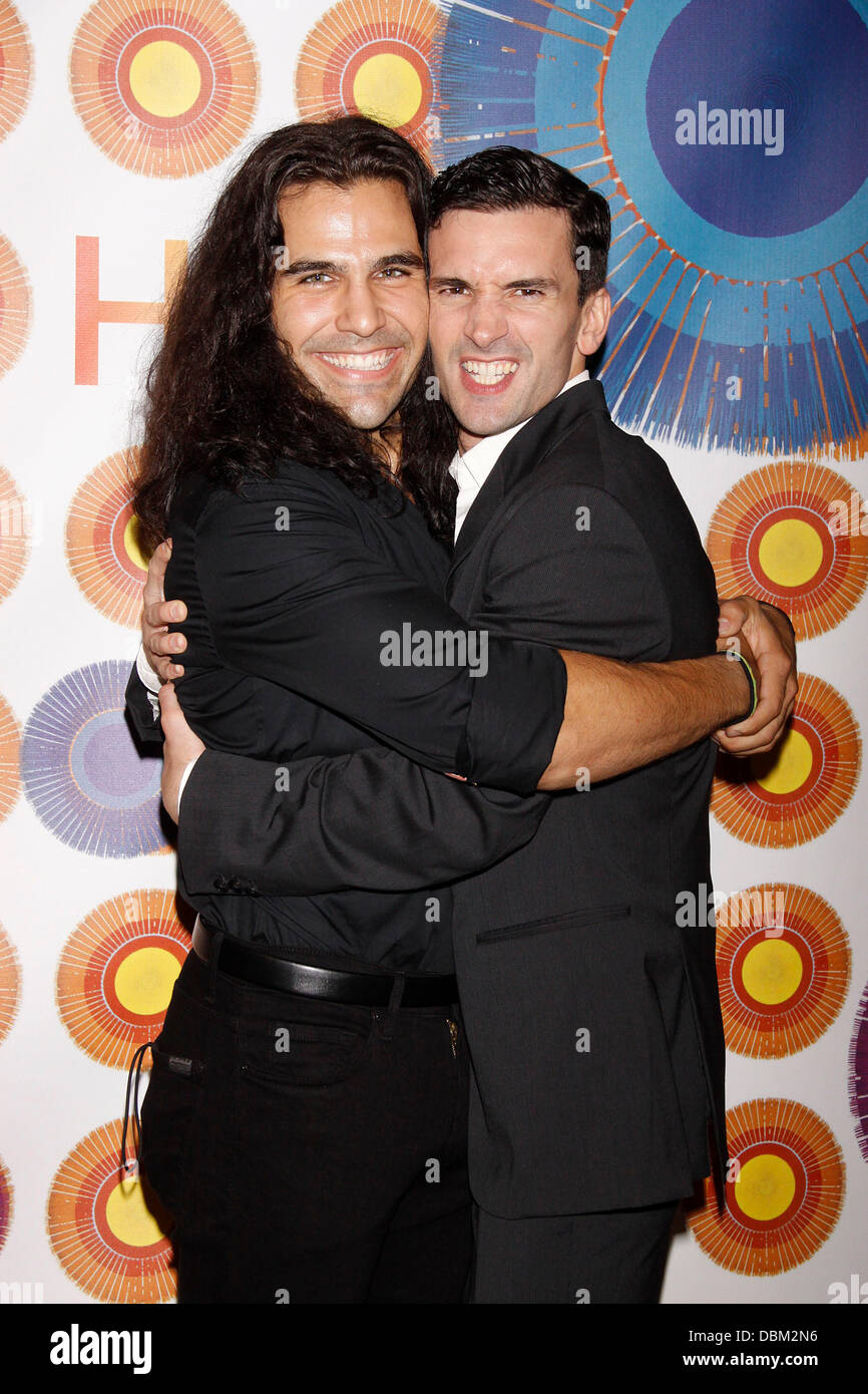 Steel Burkhardt and Paris Remillard Opening night after party for the ...