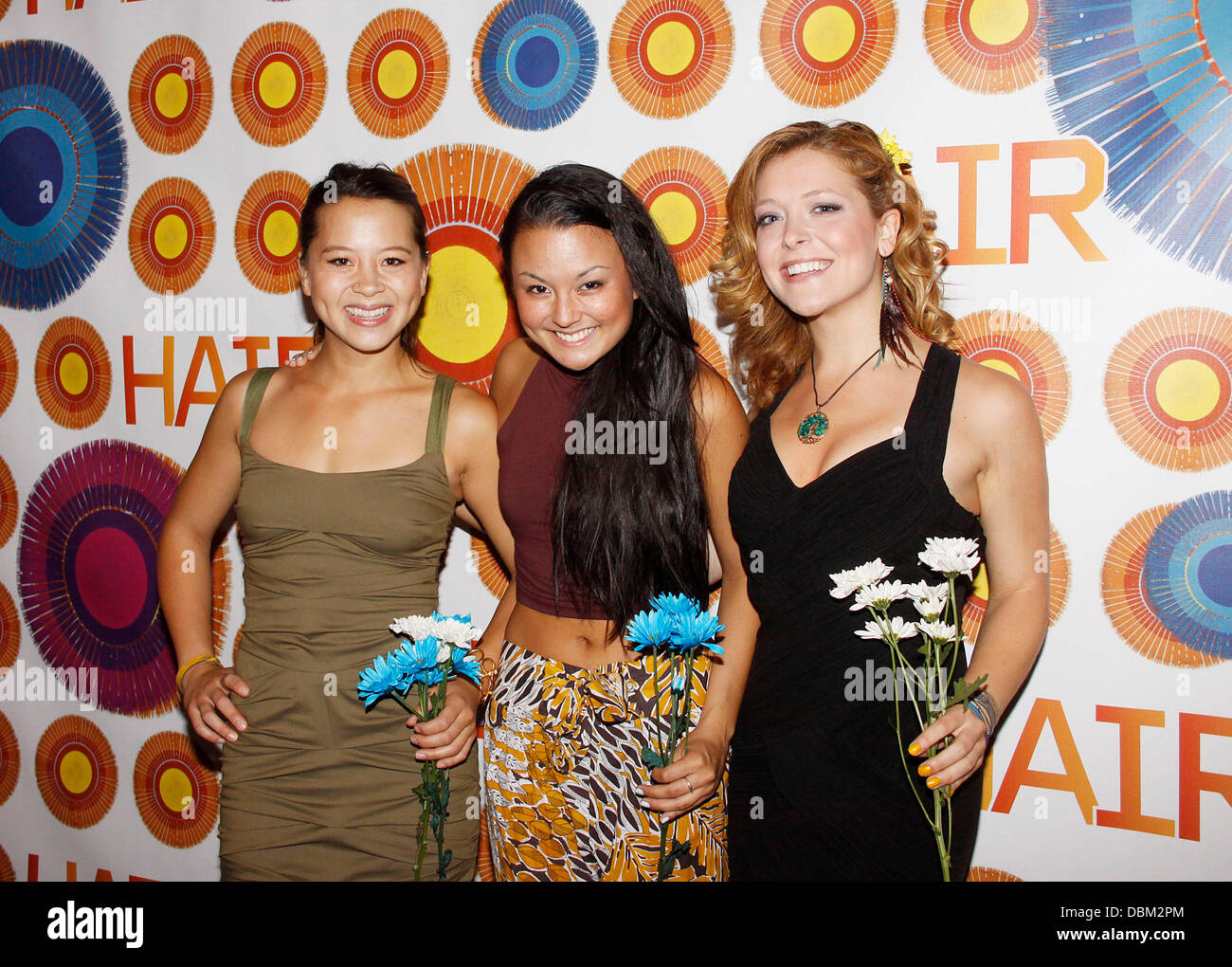 Jen Sese, Cailan Rose and Emily Afton Opening night after party for the ...