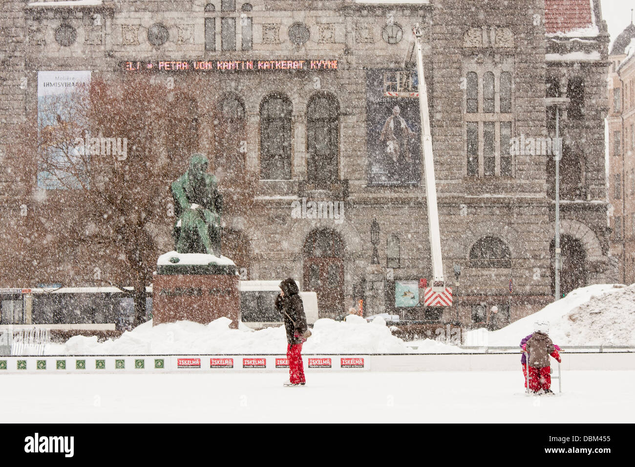 Helsinki ice rink hi-res stock photography and images - Alamy