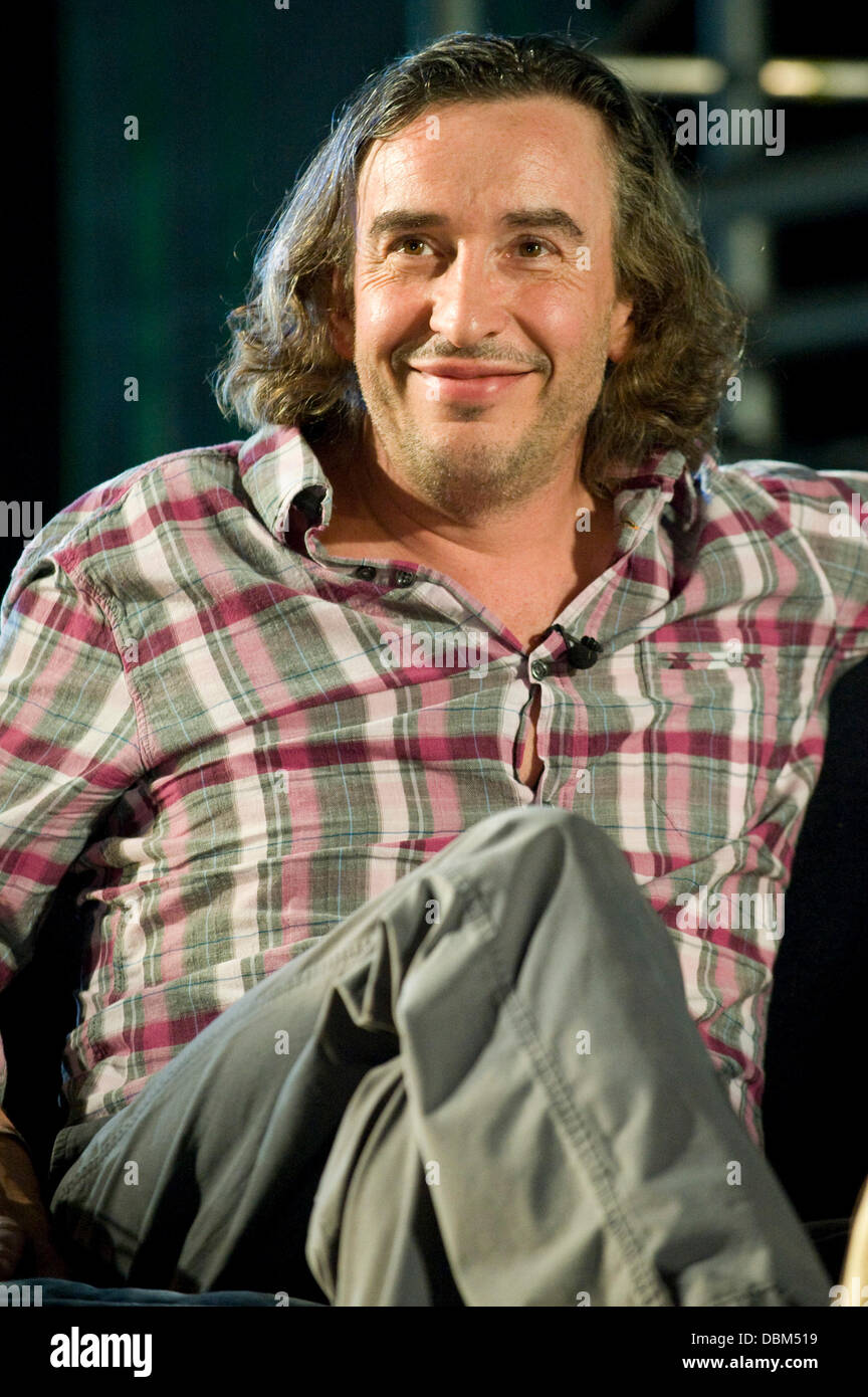 Steve Coogan BAFTA Q&A session in the Film & Music tent at Latitude, a ...