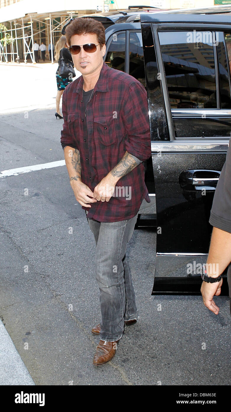 Billy Ray Cyrus arrives at a New York hotel New York City, USA - 15.07. ...