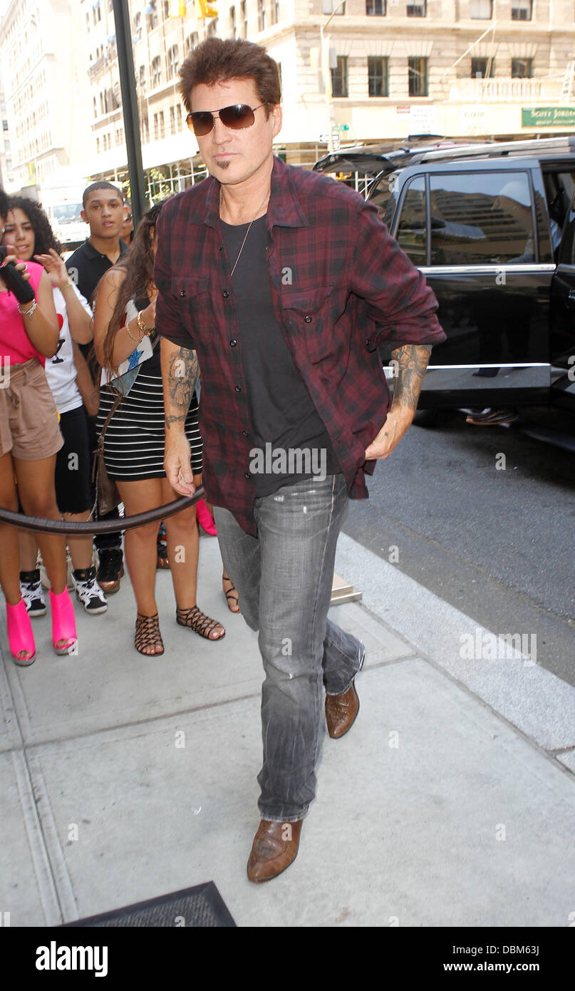 Billy Ray Cyrus arrives at a New York hotel New York City, USA - 15.07. ...