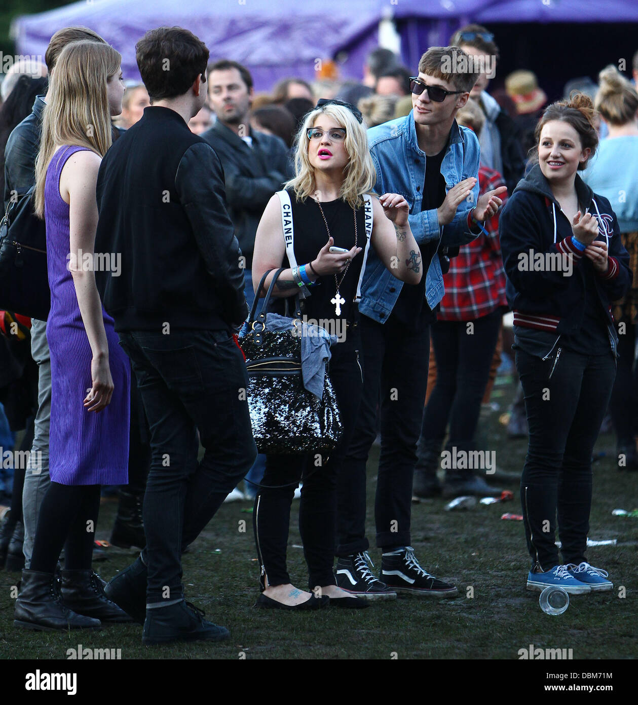 Kelly Osbourne and Nick Grimshaw Lovebox festival at Victoria Park ...