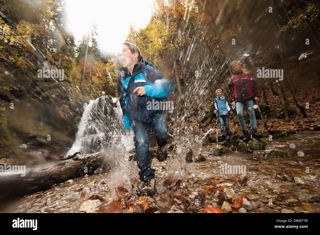 Girls in forest brook hi-res stock photography and images - Alamy