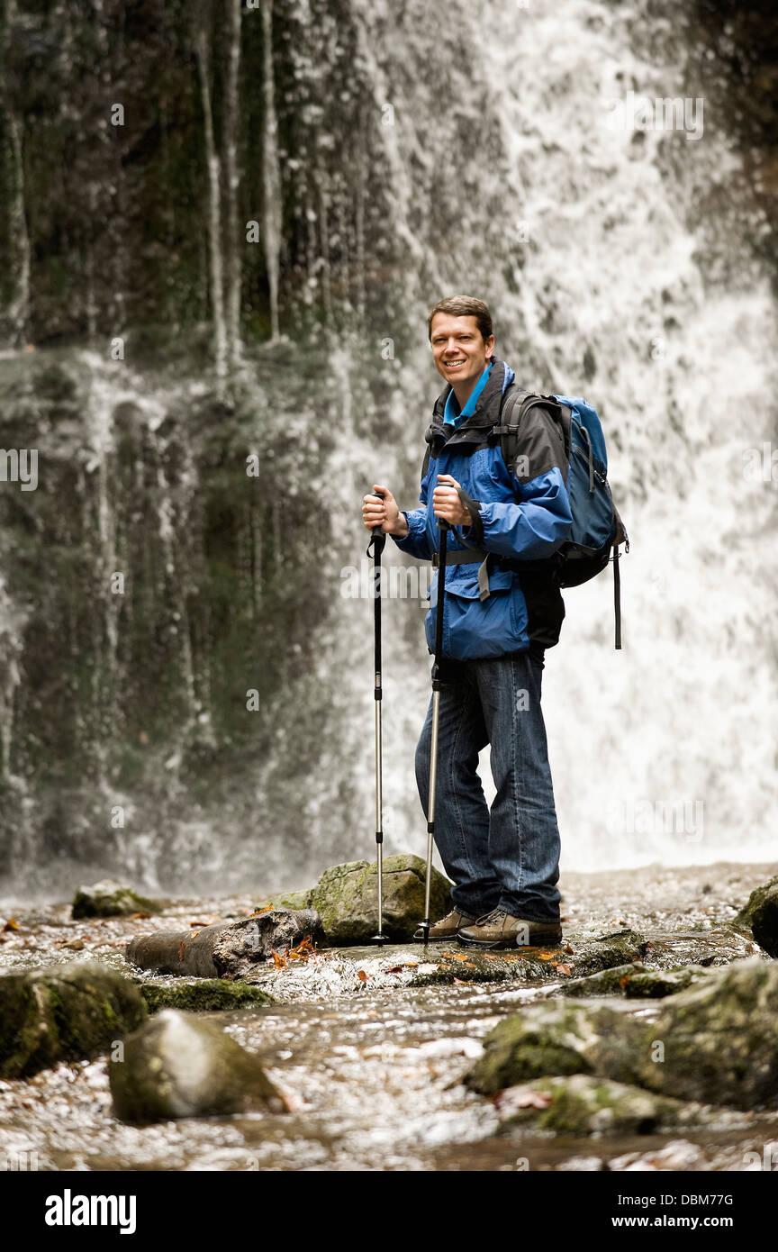 Front side of waterfall hi-res stock photography and images - Alamy