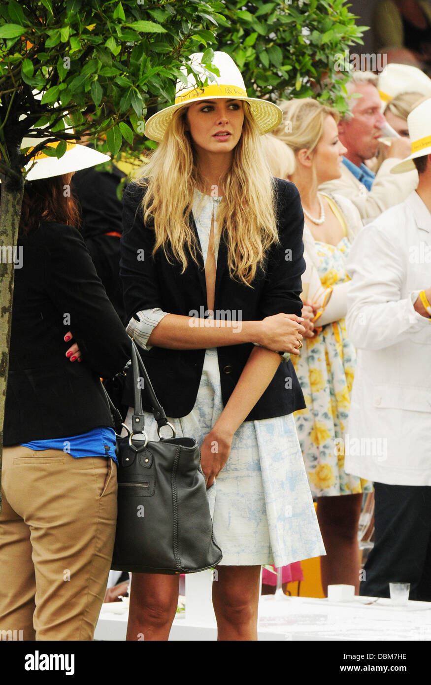 Tamsin Egerton The Veuve Clicquot Gold cup final at Cowdray Park polo ...