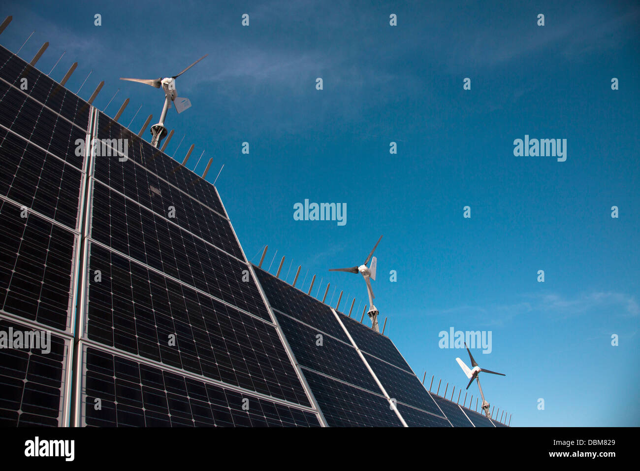 Horizontal Wind Turbines High Resolution Stock Photography and Images ...