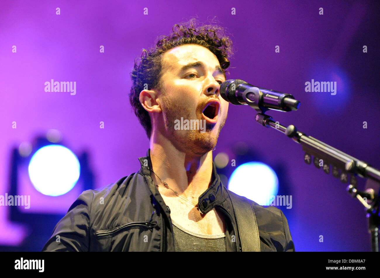 Raleigh, North Carolina, USA. 31st July, 2013. Singer KEVIN JONAS of ...