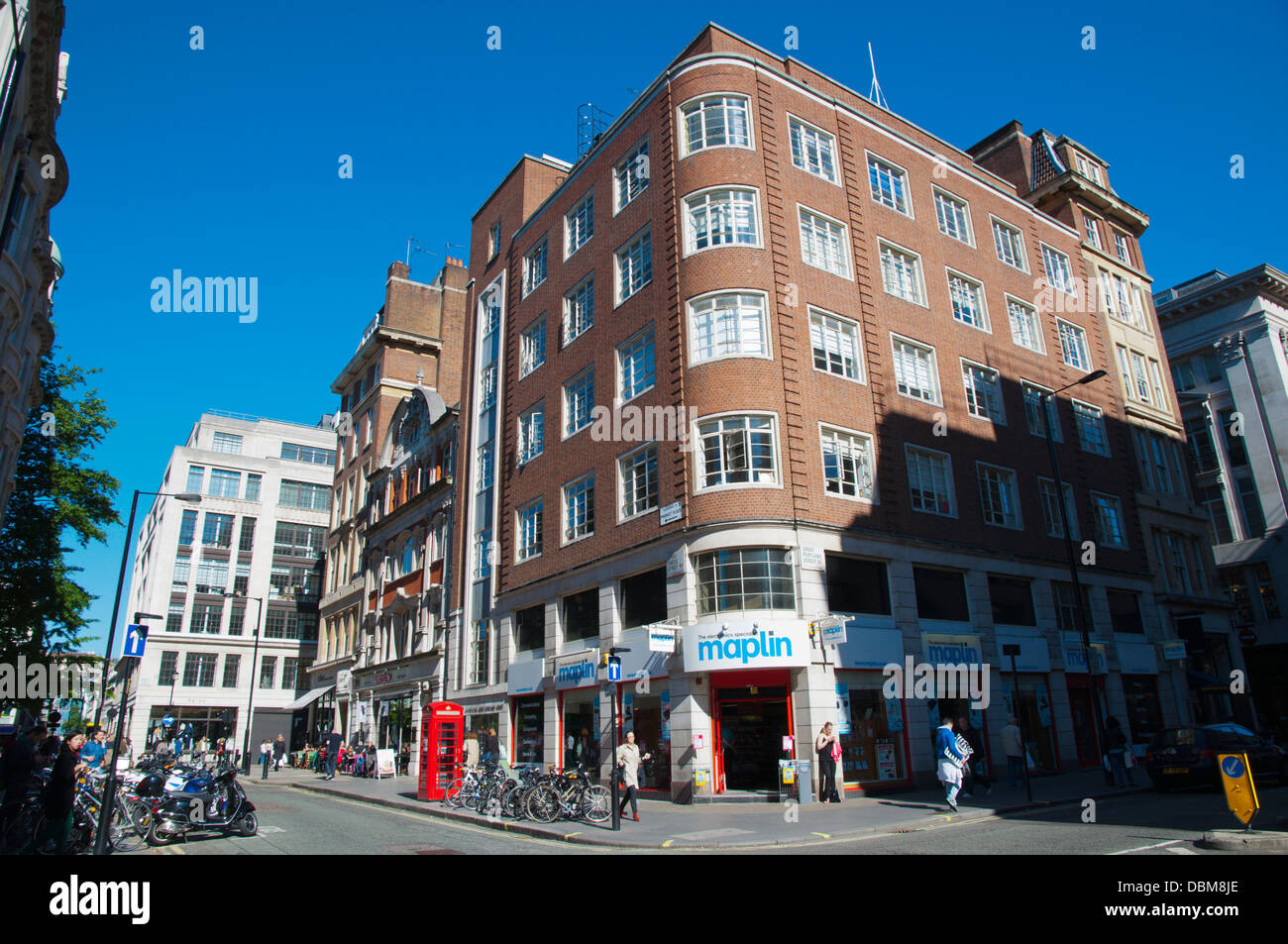 Portland street hi-res stock photography and images - Alamy