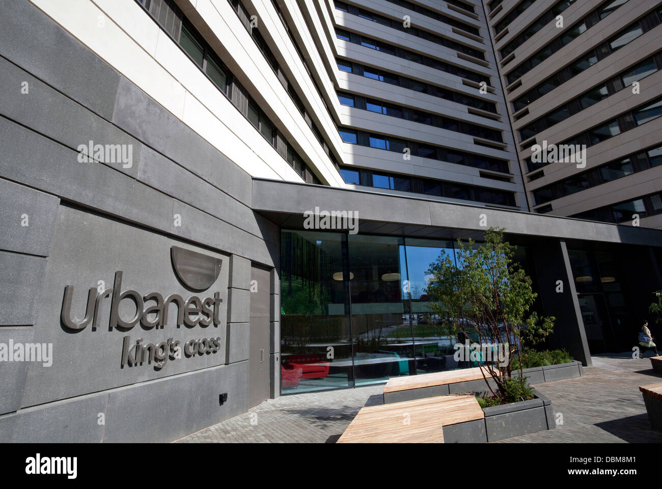 Urbanest student accommodation development, King's Cross, London Stock ...