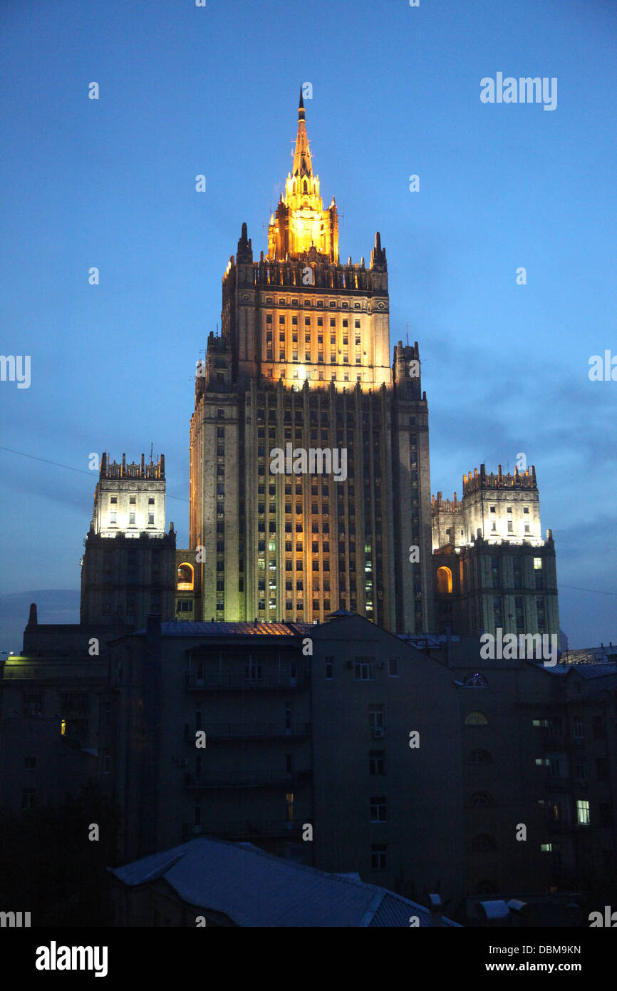 Moscow russia building ministry foreign hi-res stock photography and ...