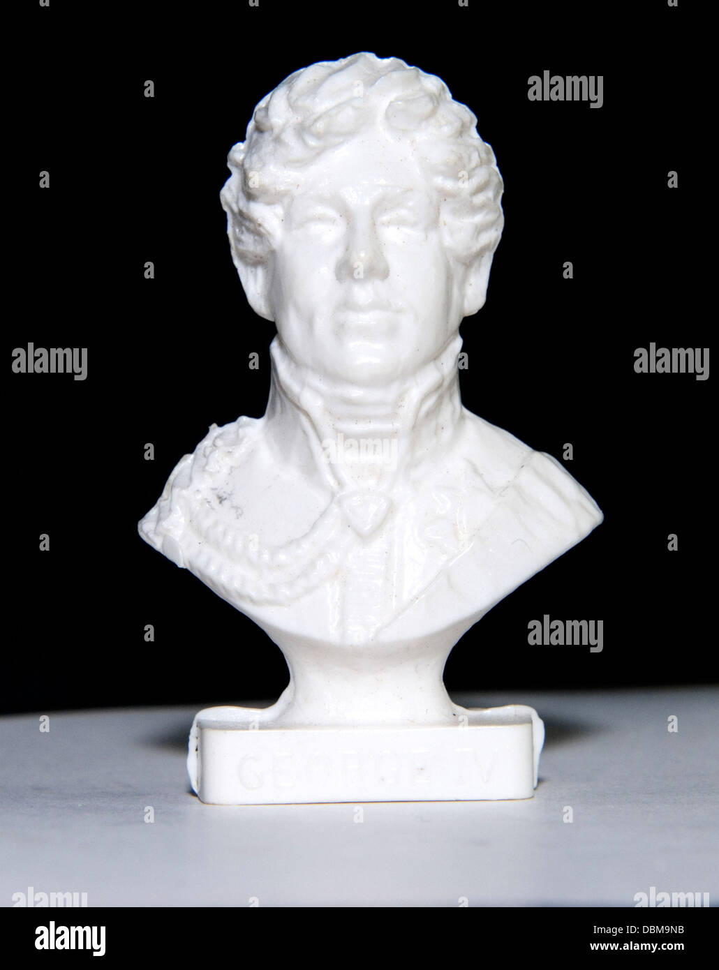 Plastic bust of King George IV figure from the Kings and Queens ...