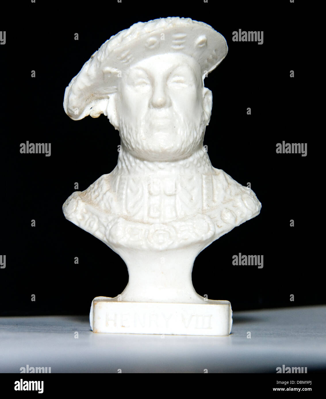 Plastic bust of King Henry VIII from the Kings and Queens collection ...