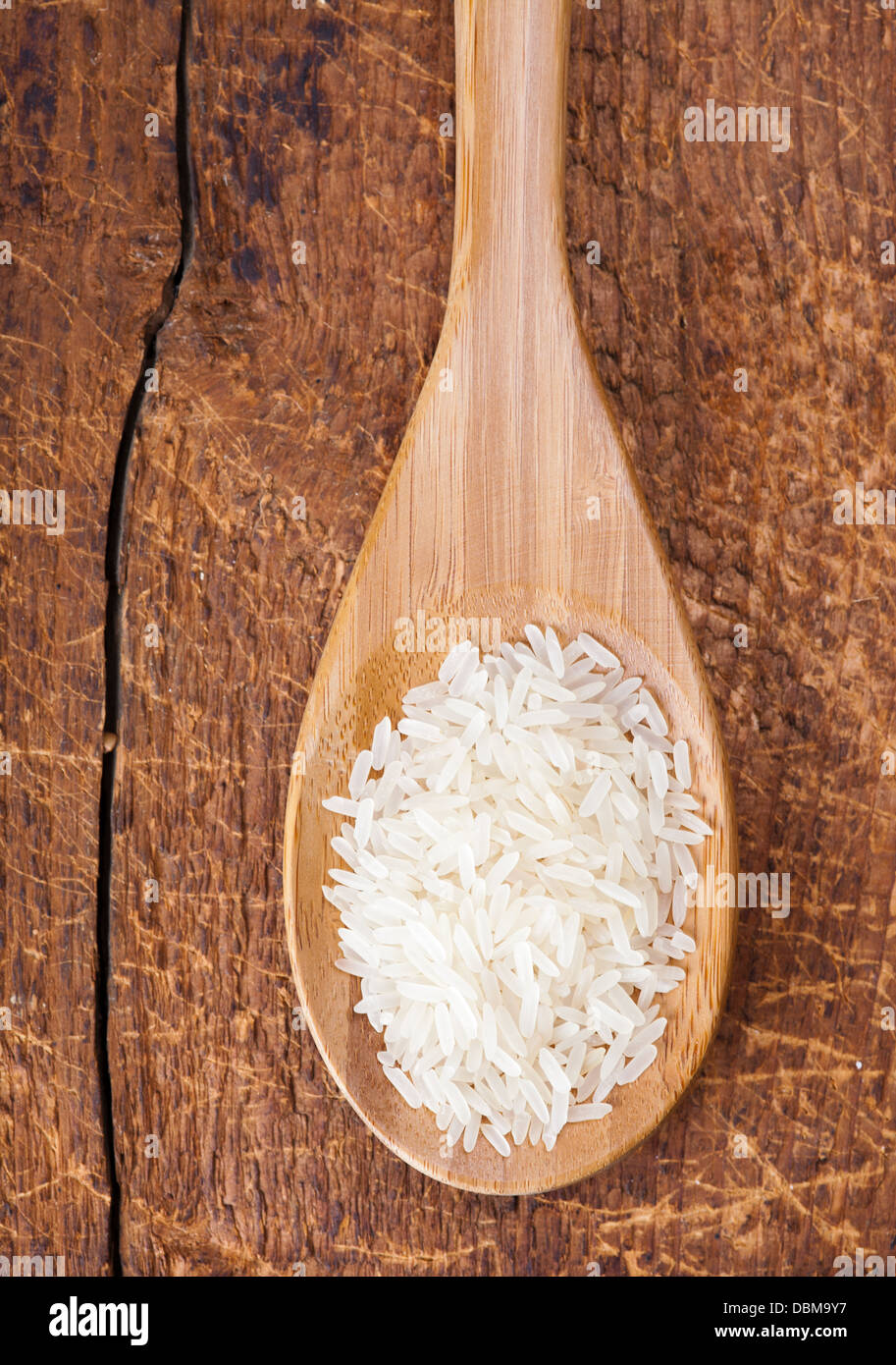 rice in spoon Stock Photo - Alamy