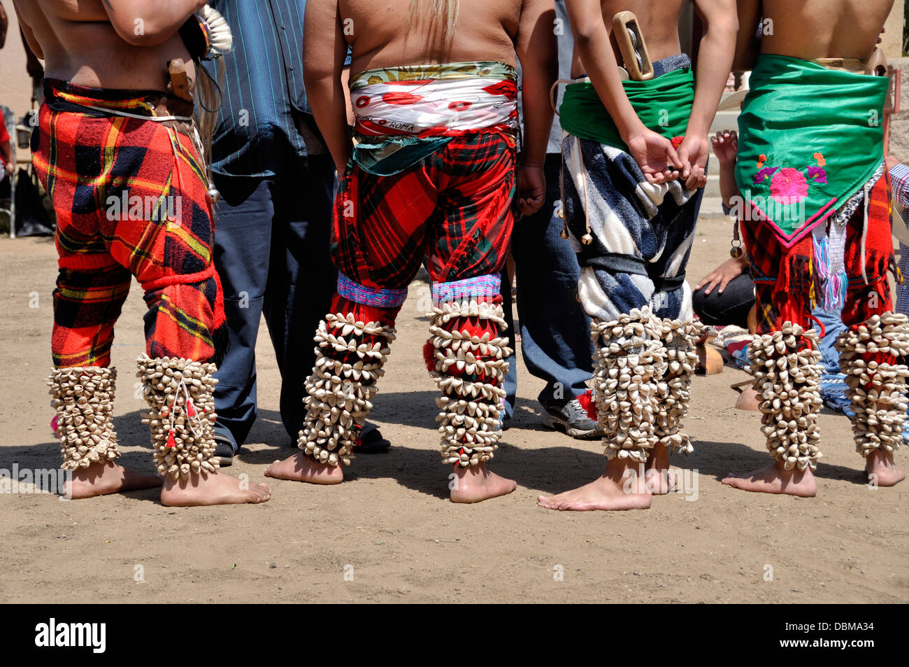 Cupa Day Festival, Pala Indian Reservation, Yaqui Deer Dancers Stock ...