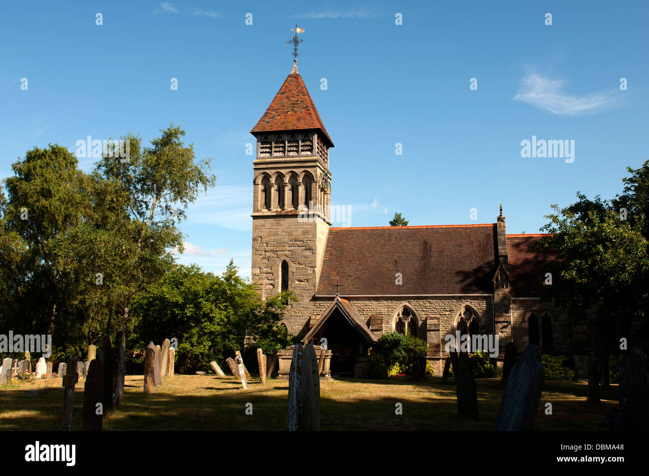 St. James the Great Church, Old Milverton, Warwickshire, England, UK ...
