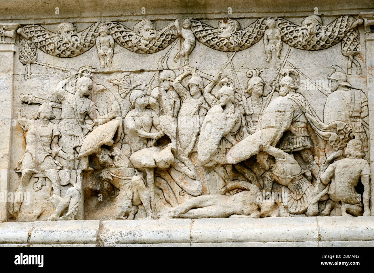 Well preserved roman monuments hi-res stock photography and images - Alamy