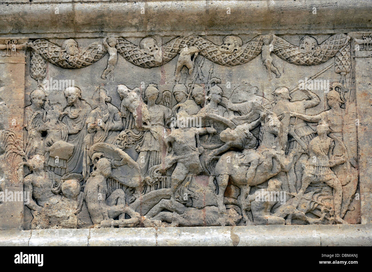 Well preserved roman monuments hi-res stock photography and images - Alamy