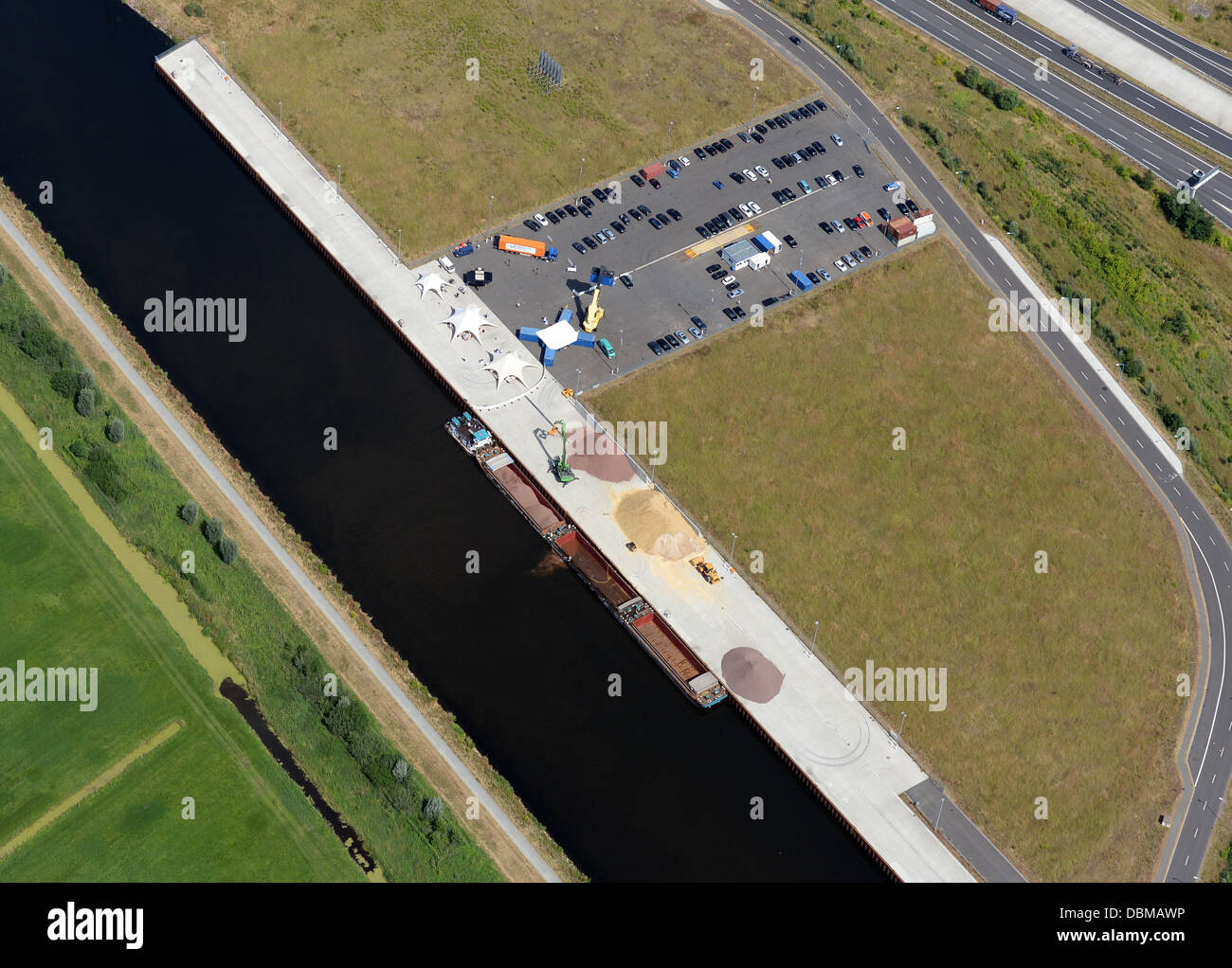 The interior port is pictured in Wustermark, Germany, 01 August 2013 ...