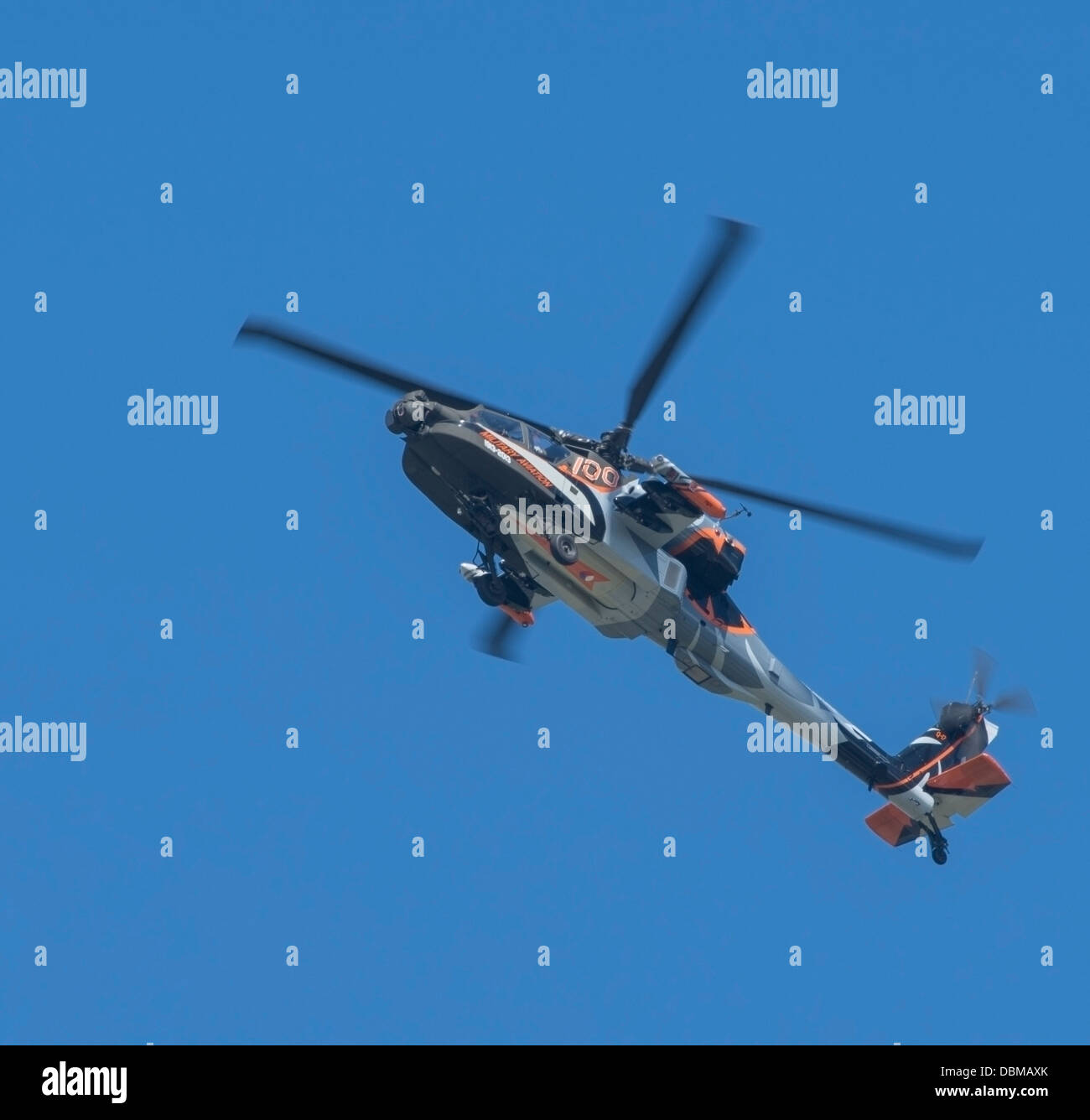 Dutch Air Force Apache display helicopter (c) Bob Sharples/Alamy Stock ...