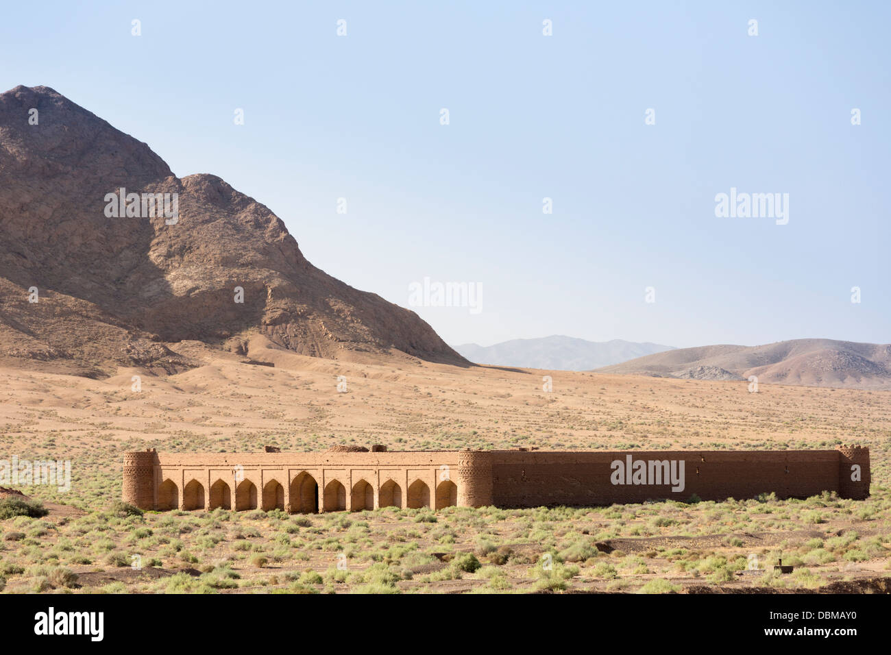 desert caravansaray,Tabas-Yazd road, Tabas, Iran Stock Photo - Alamy