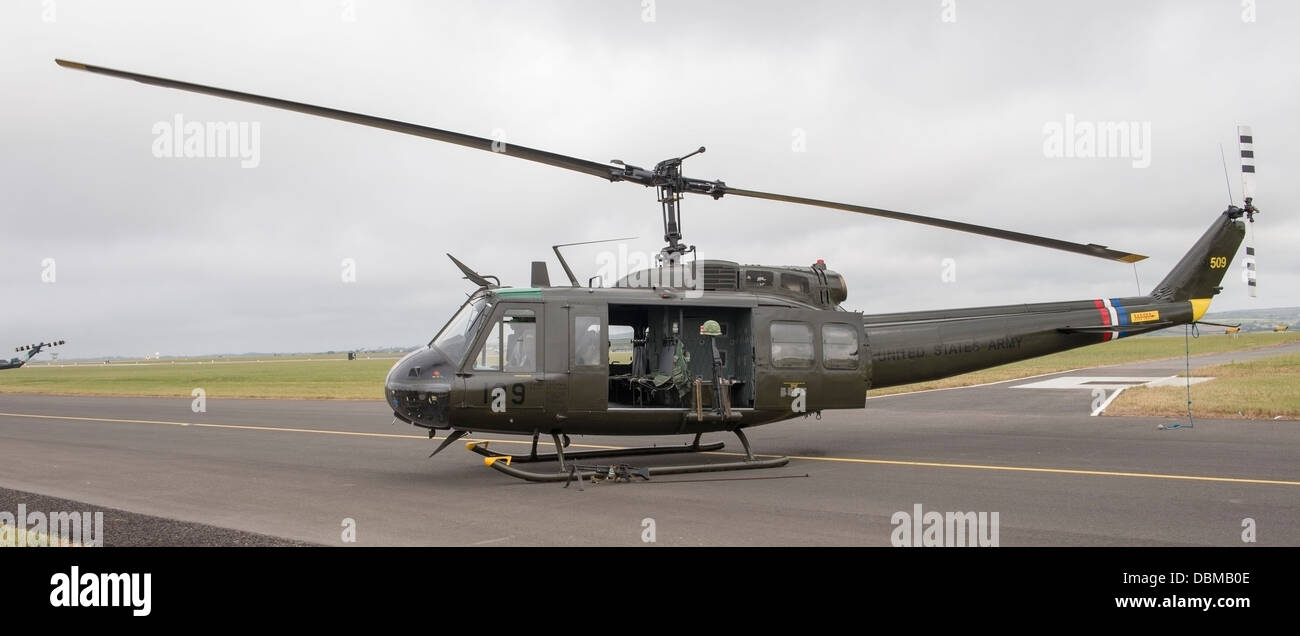 Huey Helicopter during static display at RNAS Culdrose Air Day (c) Bob ...