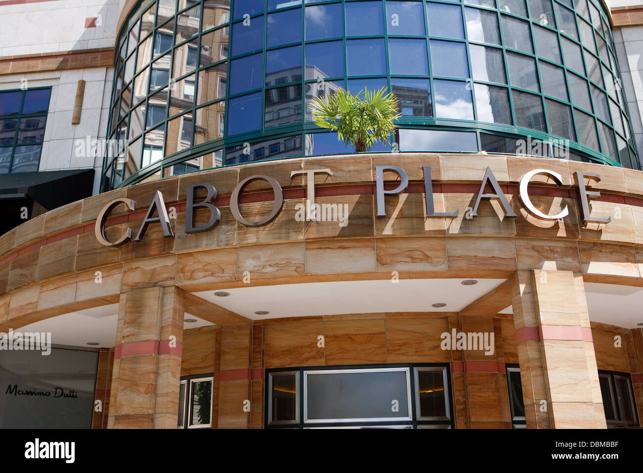 Cabot Place a shopping centre at canary wharf in London Stock Photo - Alamy