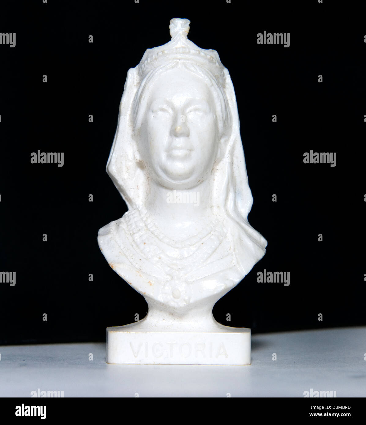 Plastic bust of Queen Victoria from the Kings and Queens collection ...