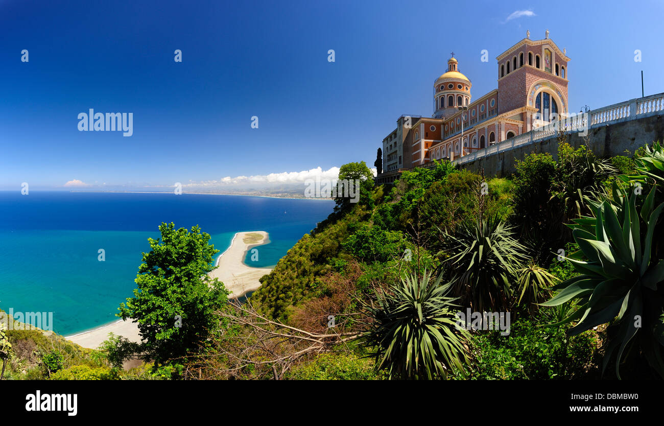 The Madonna di Tindari Sanctuary, Sicily Stock Photo - Alamy