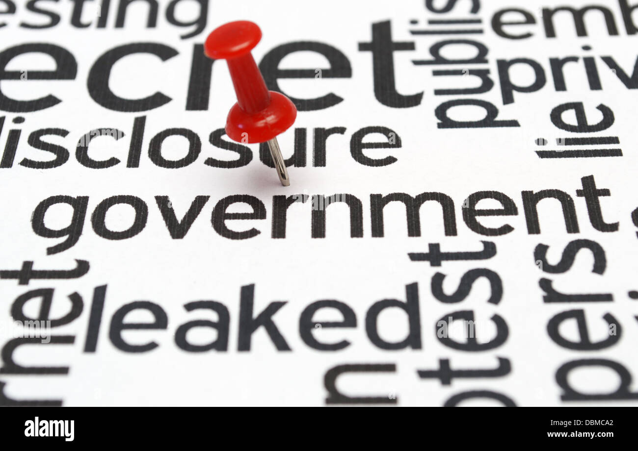 Secret info leaked concept Stock Photo - Alamy Secret info leaked concept Stock Photo - Alamy