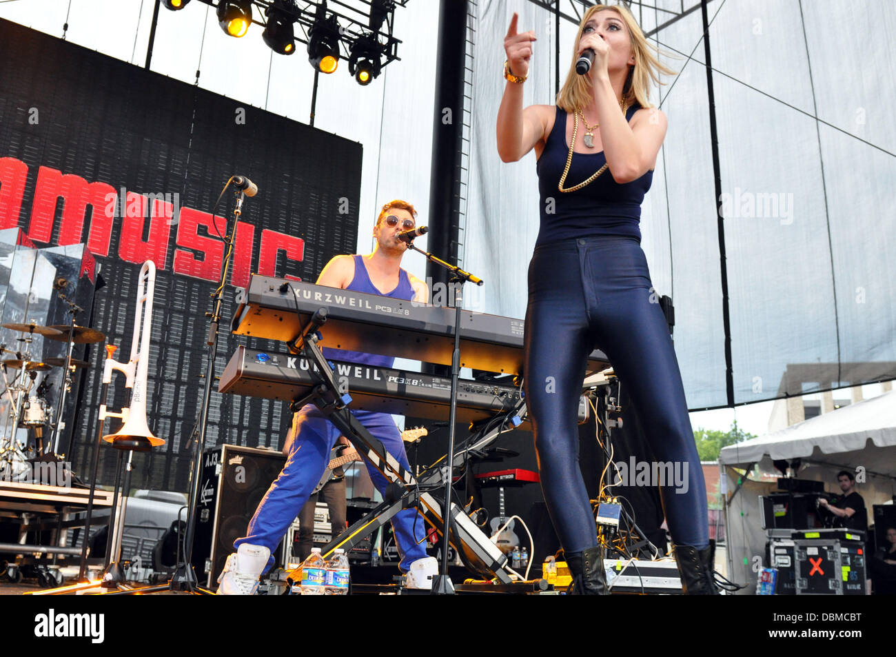 Raleigh, North Carolina, USA. 31st July, 2013. Singer AMY HEIDEMANN and ...