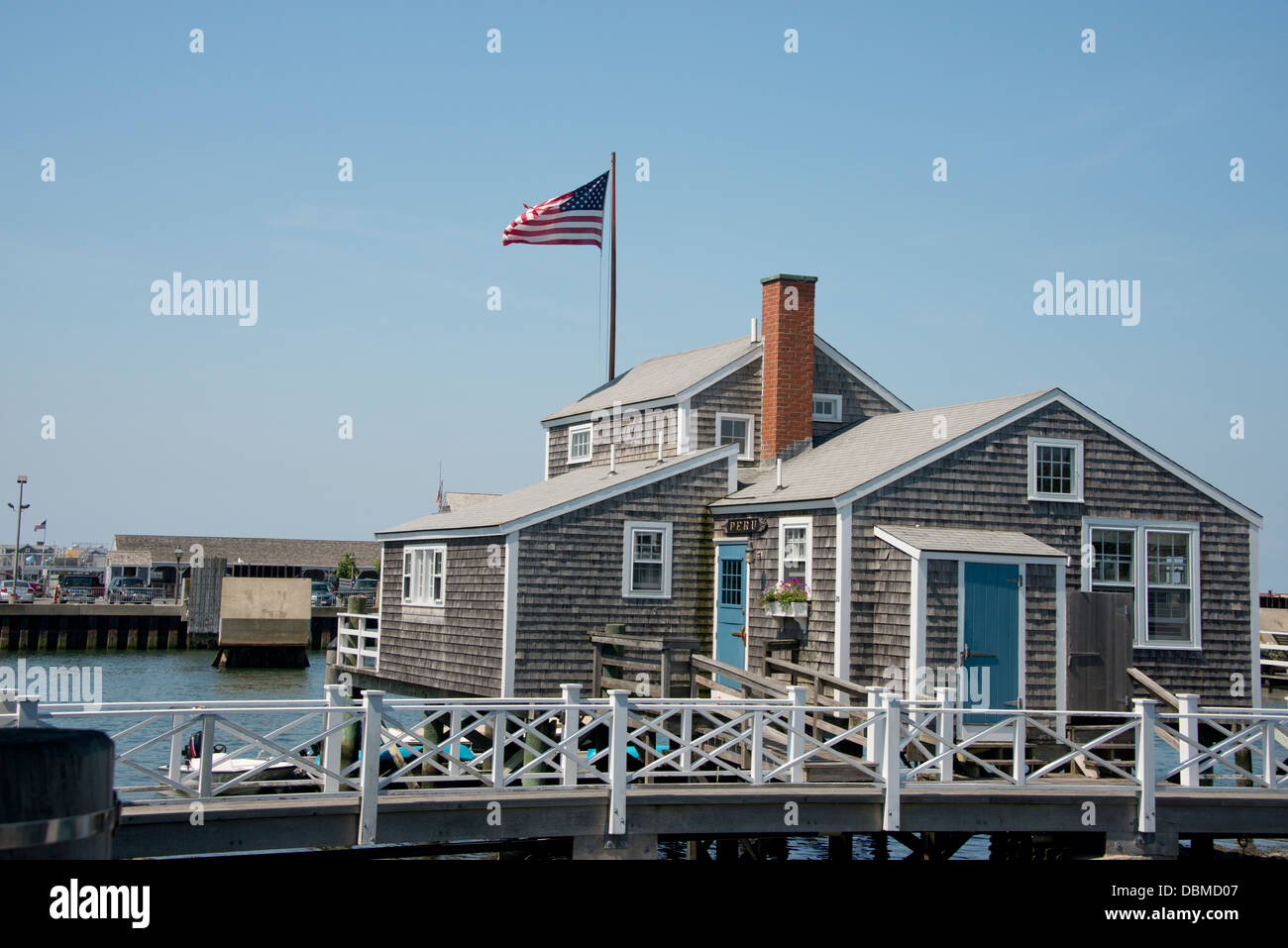 Nantucket island wharf hi-res stock photography and images - Alamy