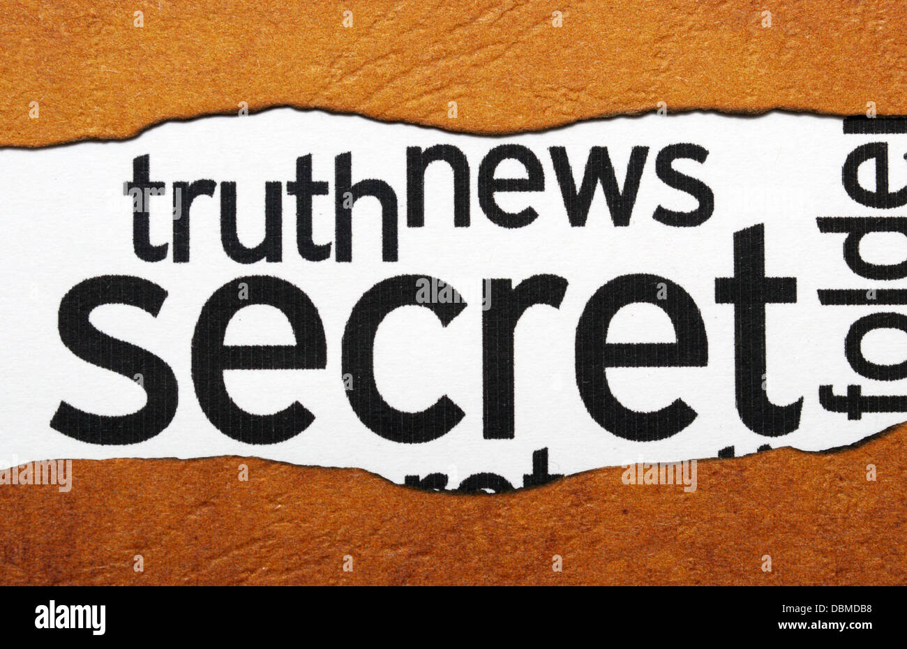 Secret info leaked concept Stock Photo - Alamy