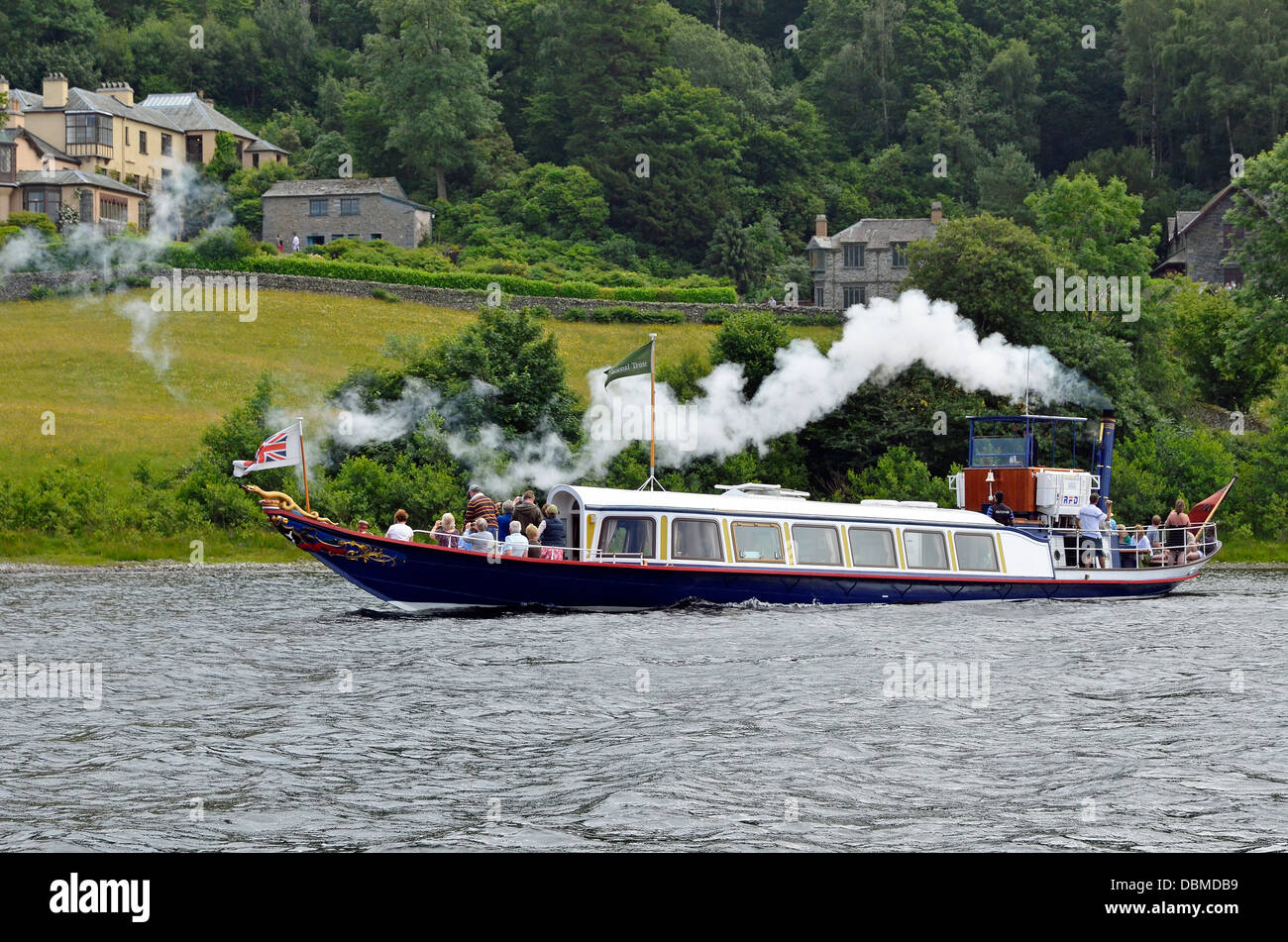 Steam gondola for coniston lake High Resolution Stock Photography and ...