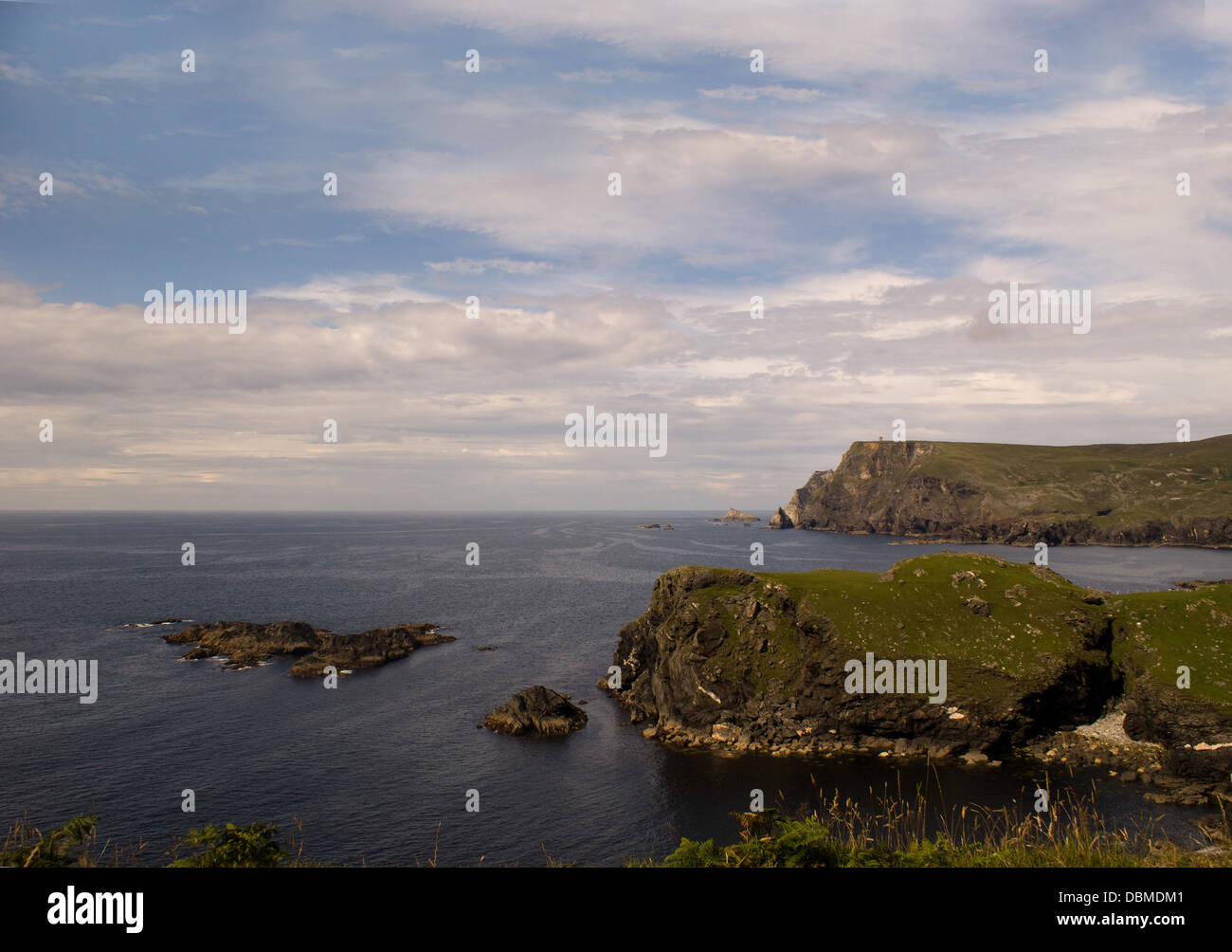 County Donegal Ireland Cliffs and rocks on the wild atlantic way Stock ...