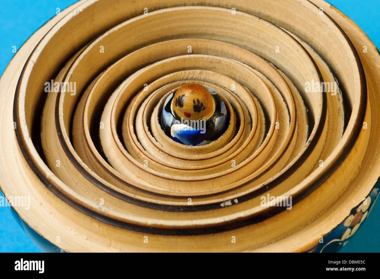 Home made open matrioska Stock Photo - Alamy