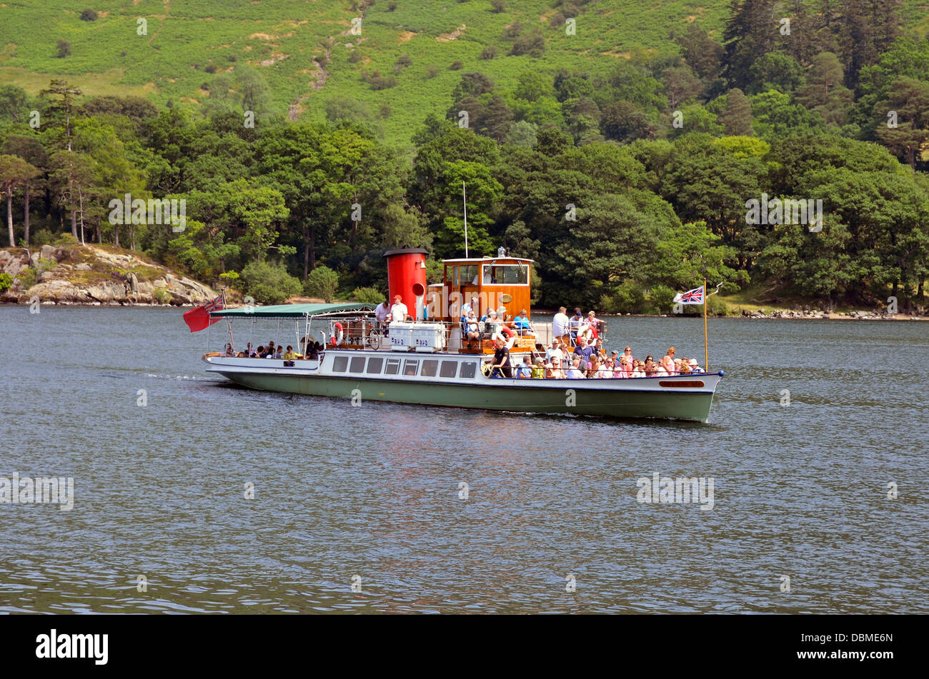 Ullswater steamer - traditional Lake District pleasure steamer on ...