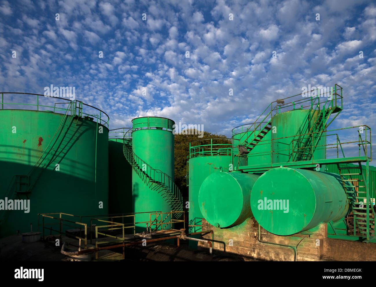 Oil storage tank with stairs hi-res stock photography and images - Alamy