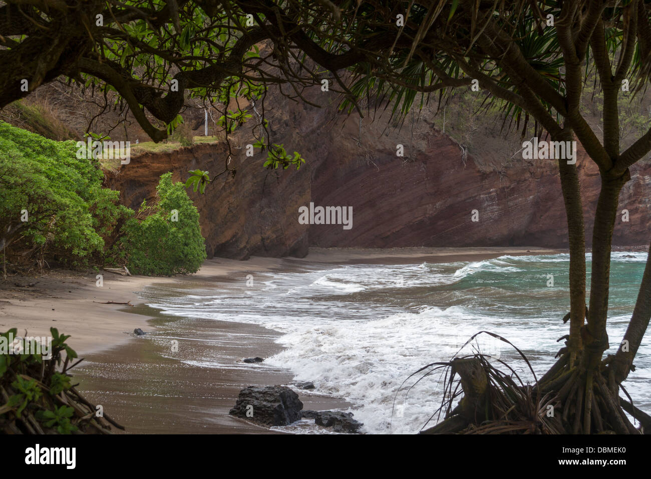 Beach wall hawaii hi-res stock photography and images - Alamy